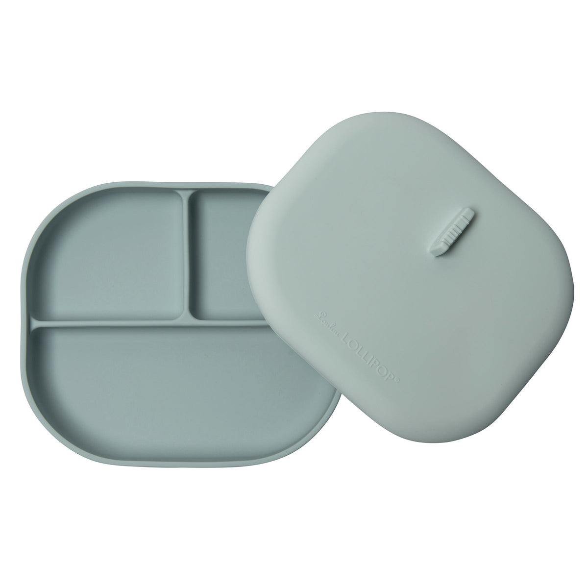 Divided Plate - Blue – LOULOU LOLLIPOP CA
