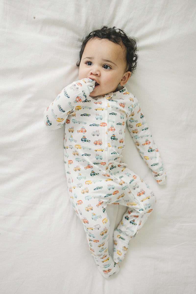 Baby Sleeper — Camper Vans TENCEL™| Footie Pajamas | Loulou Lollipop ...