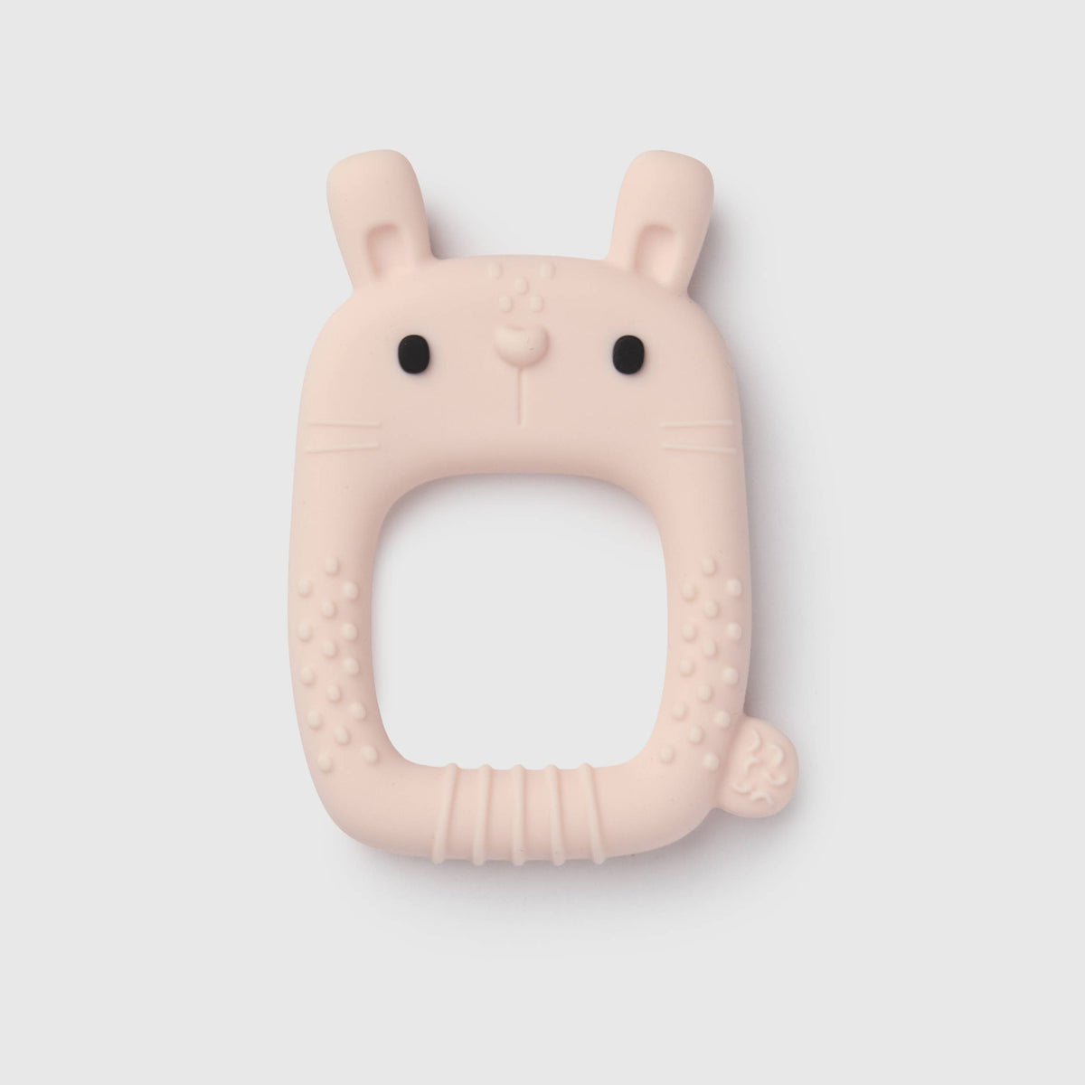 Silicone Baby Teether — Bailey Bunny | BPA-Free Teething Toy | Loulou ...